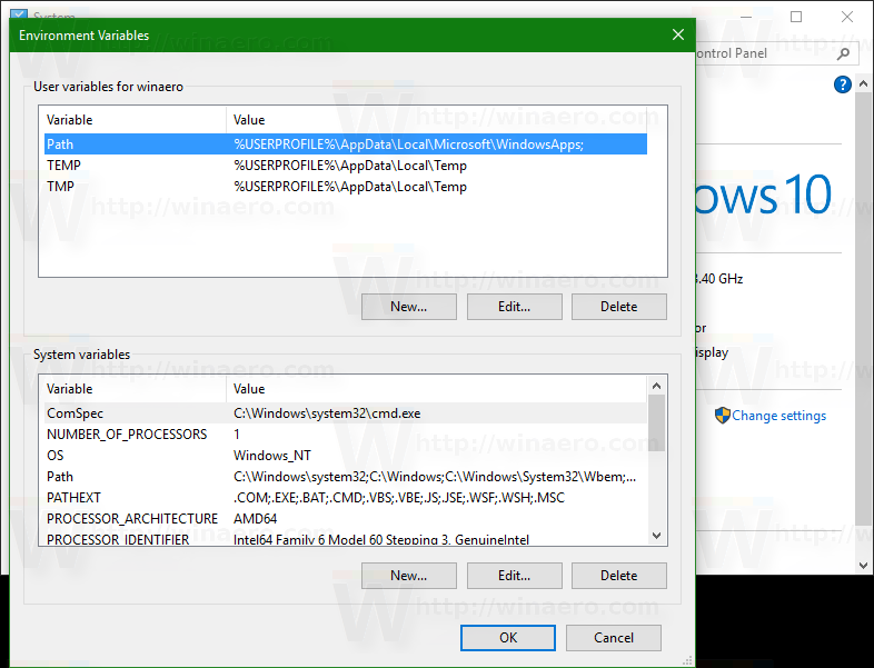 How To Set Environment Variables In Windows 10 Vrogue