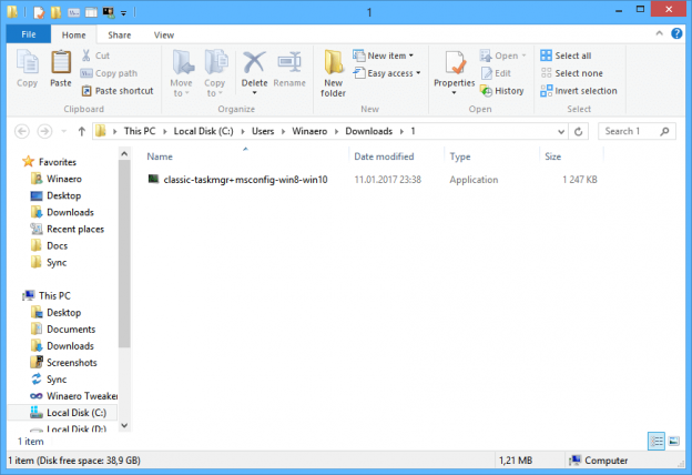 How to restore the good old Task Manager in Windows 8