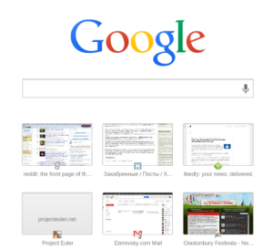 How to disable search on the 'New tab' page in Google Chrome