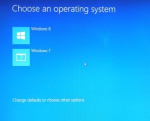 How to avoid two reboots with Windows 8.1 and Windows 7 dual boot