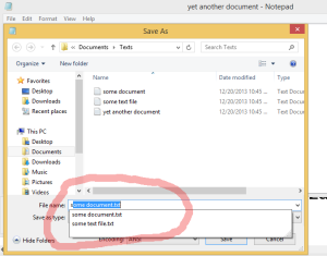 Turn on inline autocomplete for File Explorer of Windows 8.1