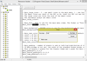 How to change the font or font size in Classic Shell Start Menu