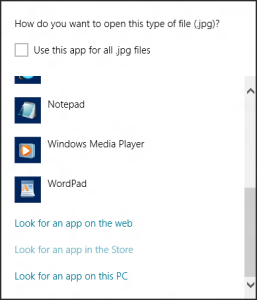 Get the classic Open With dialog on Windows 8.1 and Windows 8 using ...