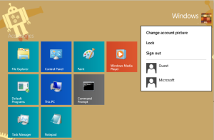How to switch users fast in Windows 8.1 and Windows 8