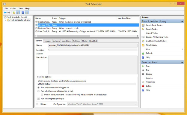 Run an application with elevated privileges at Windows startup after logon