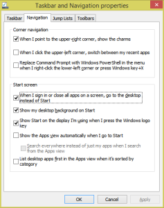 How to return to the Metro Start screen after closing an app in Windows ...