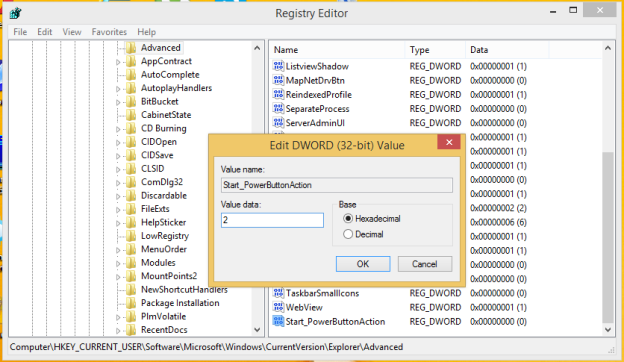 Change default action of Shut Down Windows dialog in Windows 8.1 and ...