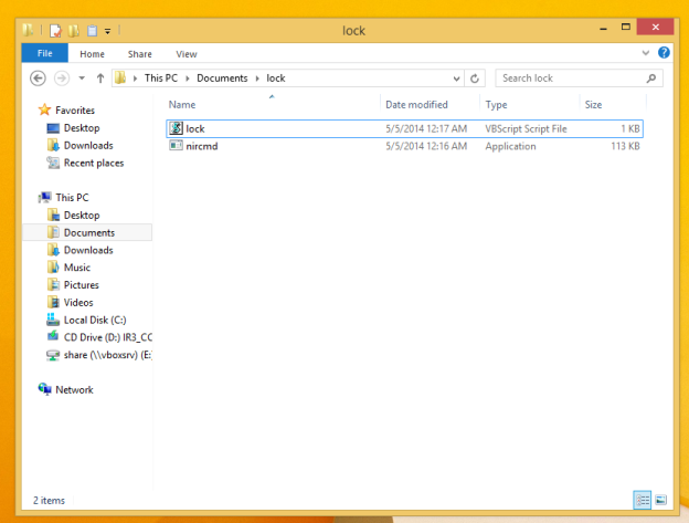 How to lock your PC and turn off the display with one click