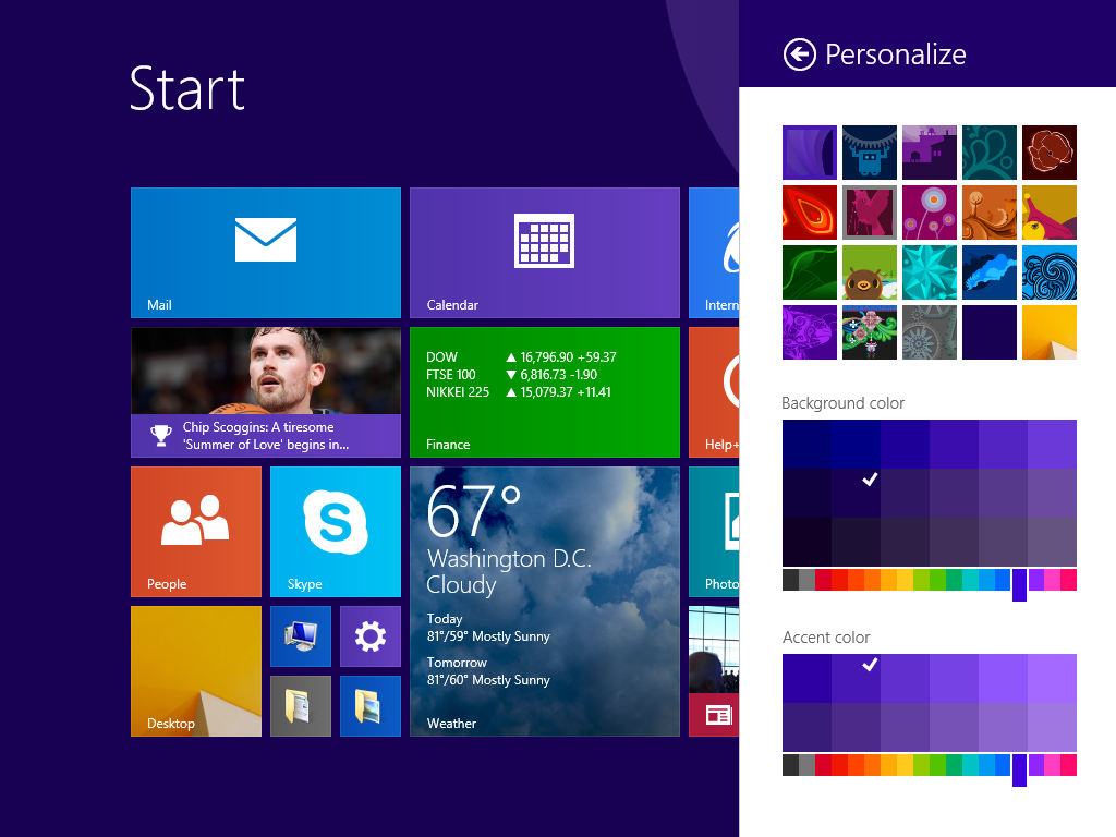 How to customize and personalize the Start screen in Windows 8.1