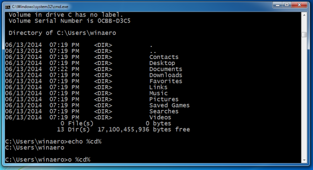 Command prompt hotkeys in Windows 8 and Windows 7
