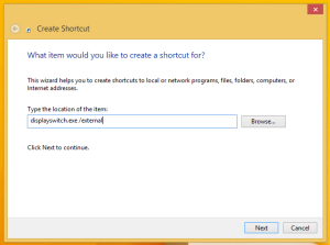 Switch between multiple displays (monitors) directly with a shortcut or ...