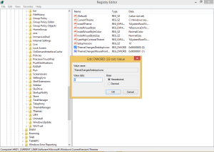 How to show classic desktop icons on Desktop in Windows 8.1