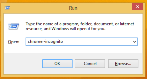 How to run Google Chrome in incognito mode from the command line or a ...