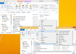 How to add custom items to the Send To menu in Windows 8 and Windows 7