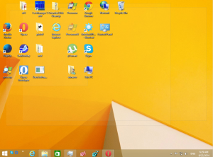 Here is how to enable the Aero Peek feature in Windows 8.1