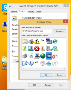 How to pin Switch between windows to the taskbar or the Start screen in ...