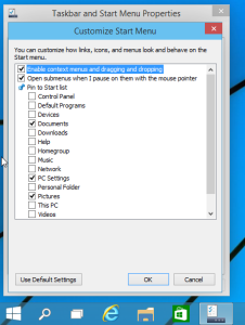 How to customize the Start list in Windows 10