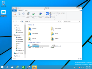 Open This PC instead of Home in Windows 10 with a shortcut and hotkeys