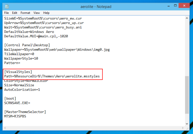 Enable the hidden Aero Lite theme in Windows 10