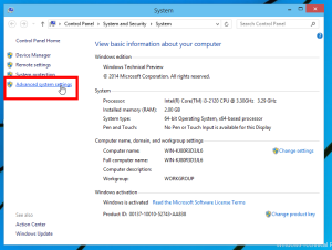 Disable window shadows in Windows 10