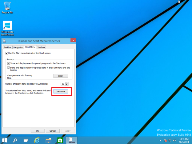Enable Or Disable Submenus Inside The Start Menu In Windows 10