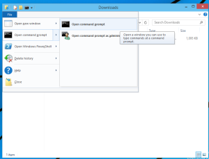 All ways to open the command prompt in Windows 10