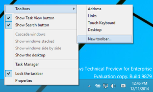 How to enable Quick Launch in Windows 10