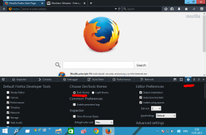 Dark theme for Firefox stable