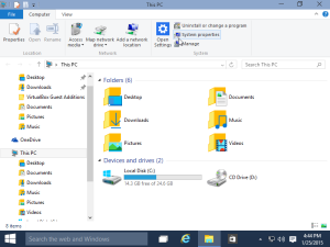 Open This PC instead of Quick Access in Windows 10 Explorer