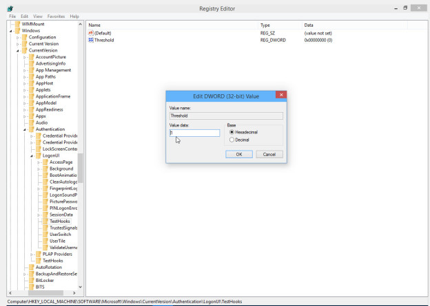 Enable new login screen in Windows 10