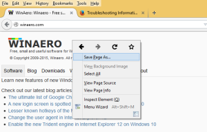 Disable icons in the Mozilla Firefox context menu