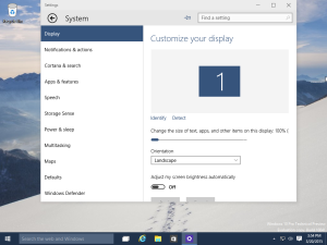 Pin Settings to the Start Menu in Windows 10
