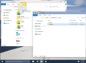 Pin any folder or location to Quick Access in Windows 10