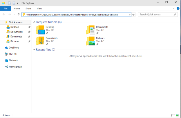 How to enable the new People app in Windows 10 build 10061
