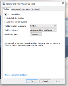 How to enable Aero Peek in Windows 10