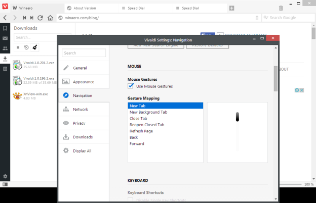 Vivaldi 1.0.201.2 is out, features new UI options