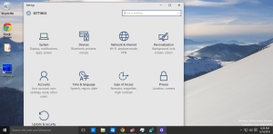 All possible ways to open Settings in Windows 10