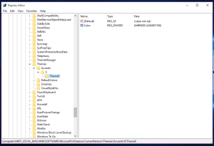 Add custom colors in Settings app of Windows 10