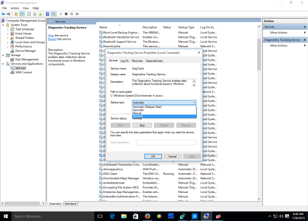 How to disable Telemetry and Data Collection in Windows 10