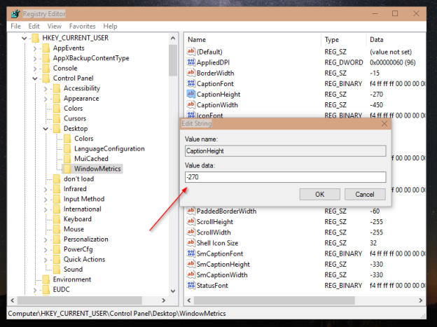 Windows 10 - get smaller window titlebar and reduce window buttons