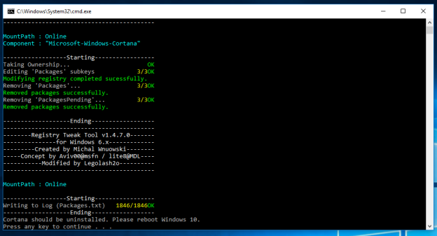 How to uninstall and remove Cortana in Windows 10