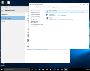 Get old language indicator and language bar in Windows 10