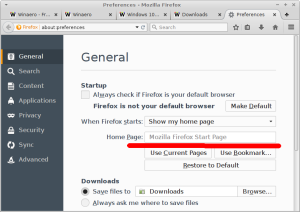 How to copy URLs of opened tabs in Firefox without extensions