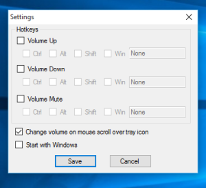 Control your Windows system volume and balance from notification area ...