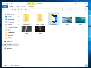 Change or Restore Saved Pictures Folder Location in Windows 10