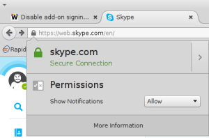 Firefox 44 introduces a "Do not disturb" mode