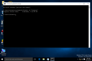 How to get Windows 10 installation date