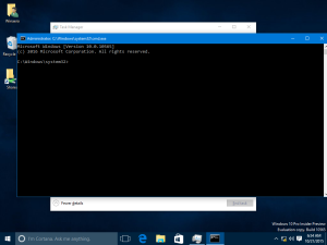 A hidden way to open the command prompt in Windows 10