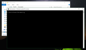 Open command prompt elevated in the current folder