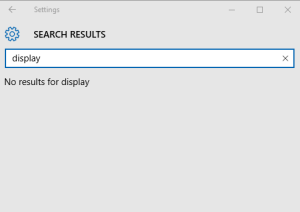 Fix search does not work in PC Settings app in Windows 10